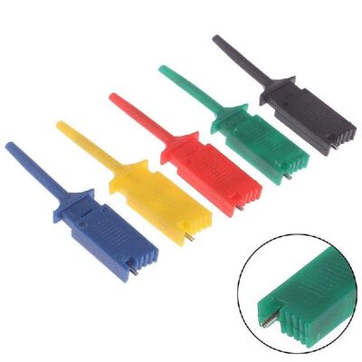 5Pcs/set Meter Tester Leads Test Probe Hook For SMD IC Test