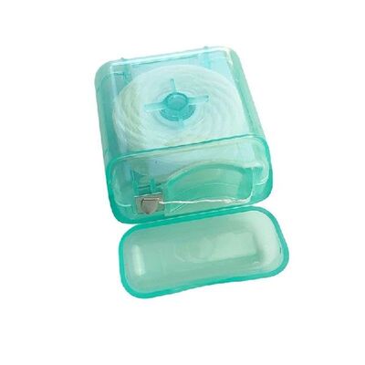 1Roll Water Expanding Dental Floss Roll 50M Fluffy Floss