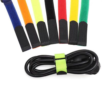 5Pcs Self Adhesive Reusable Cable Tie Nylon Fastener Hook
