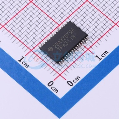 音频功率放大器 TPA3118D2DAP TSSOP-32 TI/德州 电子元器件配单