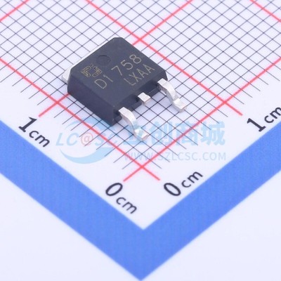 三极管(BJT) 2SD1758 TO-252 CJ(江苏长电/长晶) 电子元器件