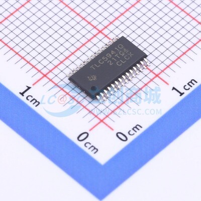 LED驱动 TLC5941QPWPRQ1 HTSSOP-28 TI/德州 电子元器件原装正品