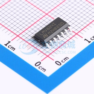 运算放大器 LMV824IDT SOP-14 ST(意法半导体) 电子元器件 原装正