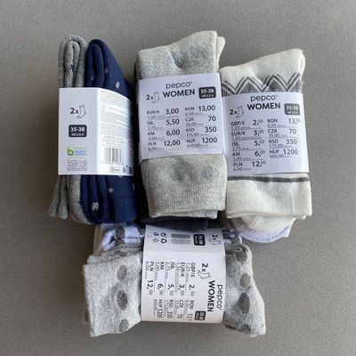 2双一卡价 外贸单秋冬新款加厚保暖女士女童大童袜中筒毛圈棉袜子