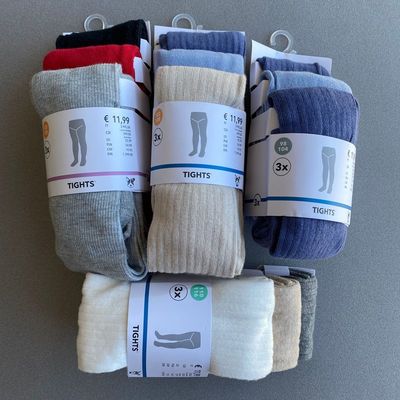 外贸单春秋冬欧美原单儿童女童宝宝新款打底裤棉质连脚连裤袜子