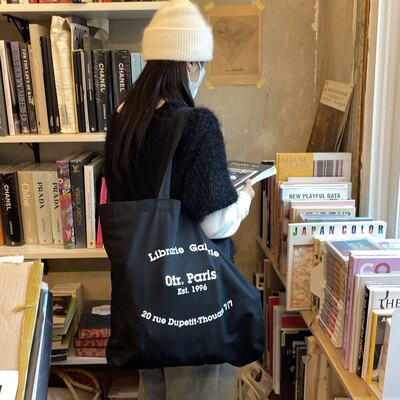 法国ofr周边帆布包单肩博主款