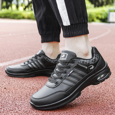 鳄鱼男鞋气垫休闲运动鞋旅游鞋