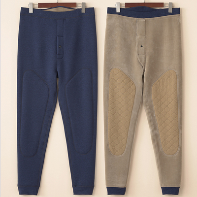 加绒加厚一体绒保暖裤