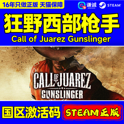 Steam 狂野西部枪手 Call of Juarez 国区激活码CDKey PC正版游戏