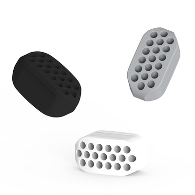 jaw exerciser脸部咬肌硅胶锻炼器瘦脸咬肌球下颚训练器硅胶瘦脸