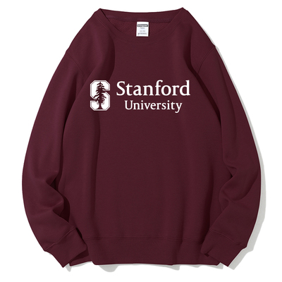 斯坦福大学史丹福圆领卫衣