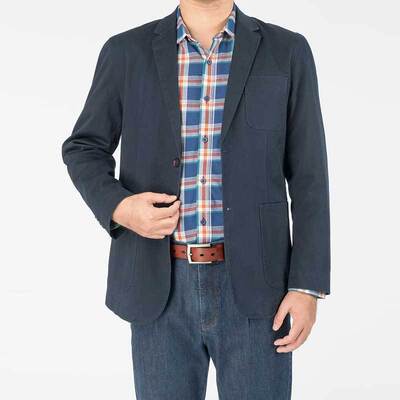 嘉意易打理西装外套舒适抗皱简约