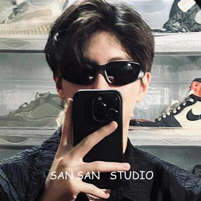 新款高级感方圆脸太阳眼镜