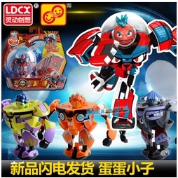 灵动蛋蛋小子玩具派奇对战