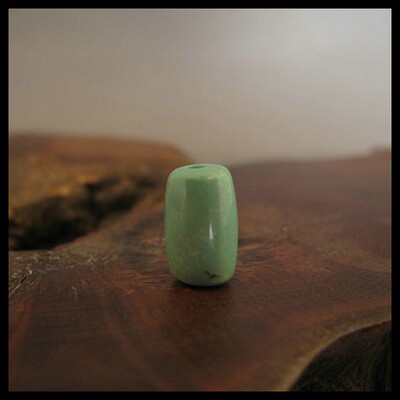 天然绿松石手工佛头佛塔配饰11X6.5X6MM0.7g_A1937