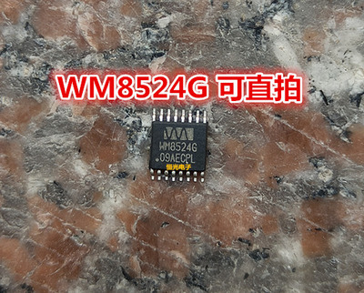 全新 WM8524G 音频数字模拟转换芯片 TSSOP16 可直拍