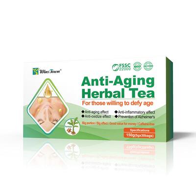 外贸姜黄松茸日本纳豆Winstown Anti-Aging Herbal Tea CHA花茶