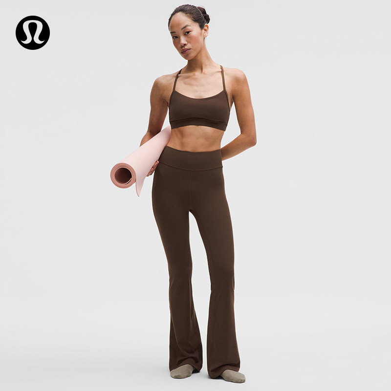 Groove 女士运动高腰喇叭裤 *保暖丨lululemon丨LW5INZA