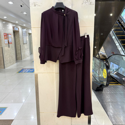 英姿俪人26C-T2058飘带两件套裤