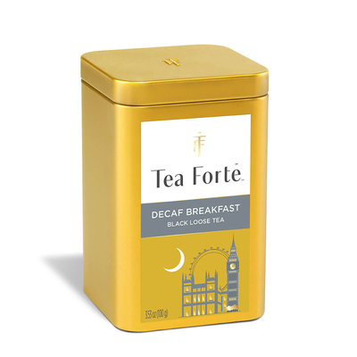 Tea Forte-锡兰红茶DECAF BREAKFAST葡萄干李子香味罐装茶叶100g