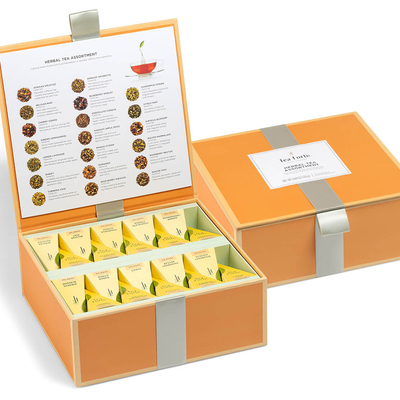 Tea Forte-Tea Chest Herbal金字塔茶包袋泡茶礼盒 花草茶 40包