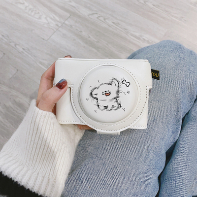 潦草小狗卡通保护套G7X3相机包