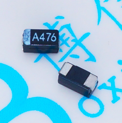 黑色 10V47UF A型 A3216钽电容 47UF 476A 10V 1206体积_虎窝淘