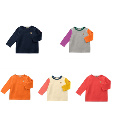 mikihouseHB小熊长袖打底衫T恤