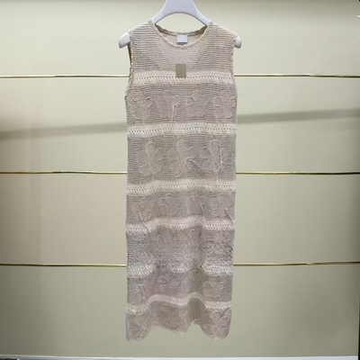 正品2J2E609-250开25夏两色针织无袖连衣裙吊牌2599