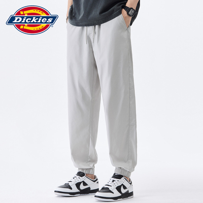 Dickies抽绳梭织休闲束脚裤