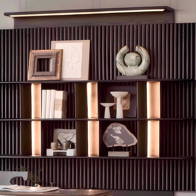 YOUPIN高级感书柜软装搭配样板间