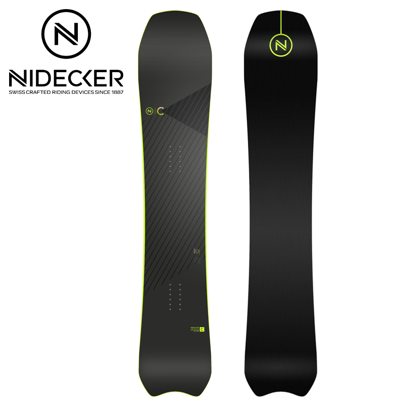 NIDECKER瑞士单板滑雪板专业刻滑板碳纤维防抖单板玻纤雪具男滑雪