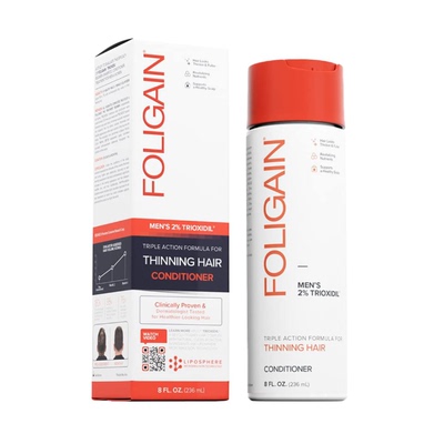Foligain Triple Action Conditioner For Thinning Hair， Vol