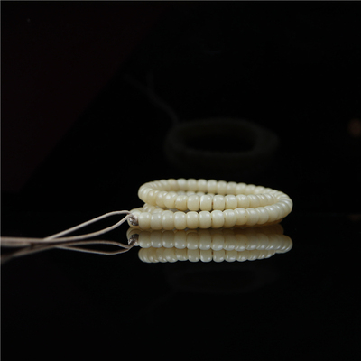 7mm精品小念珠天然陀骨牛骨佛珠