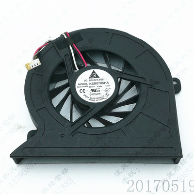 原装 台达 KSB0705HA-9J1N DC5V 0.40A 3线 笔记本CPU 散热风扇