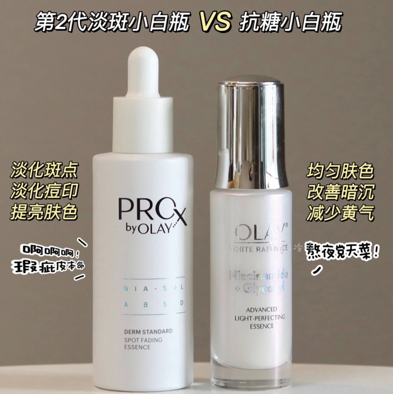 玉兰油OLAY淡斑小白瓶ProX方程式抗糖小白瓶60ml限定简装_虎窝淘