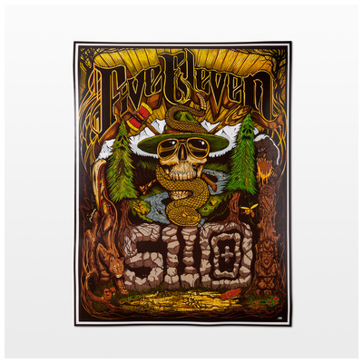 5.11 限量版海报92561 ABR ISLAND POSTER 100%纸质壁画