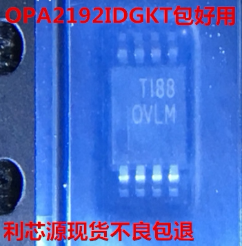 OPA2192IDGKR OPA2192IDGKT 丝印OVLM TI VSSOP-8 现货可直拍