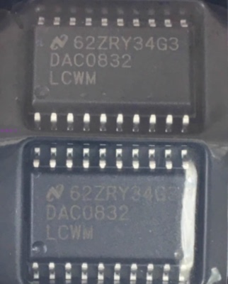 DAC0832 DAC0832LCWM SOP20 8分辨率的D/A转换集成芯片贴片IC