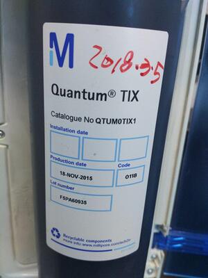 议价Millipore密理博QTUM0TIX1纯水柱纯化柱纯水机QuantumTIX