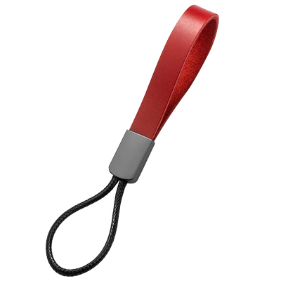 简约真皮手绳钥匙扣挂件创意精致