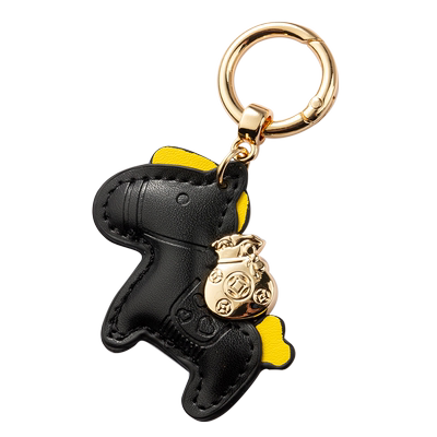 马上有钱钥匙扣挂件卡通书包挂饰