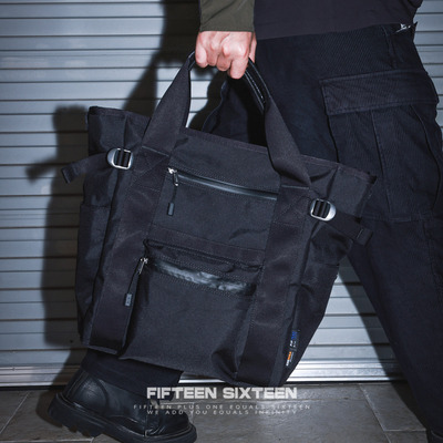 Fifteen Sixteen一包三用托特包弹道尼龙斜挎单肩电脑CORDURA背包