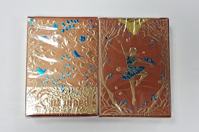 美國原裝進口 Entwined Vol.2 Fall Rose 花切收藏 撲克牌