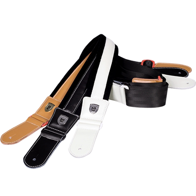 Soldier士兵 皮质垫肩背带 电木民谣吉他贝斯防滑加厚演出肩带
