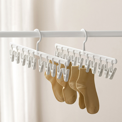 阳台袜子内衣多夹晾晒架