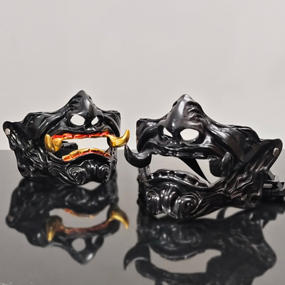 恶鬼般若面具赛博朋克万圣节面具