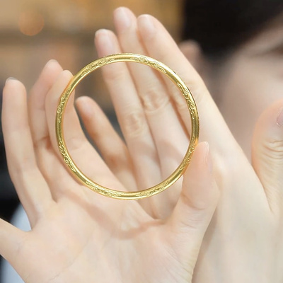 旭平手镯传承祥云手镯国风大气手环