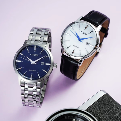 正品西铁城商务男表防水小盘40mm