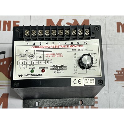 WESTRONICS SBAG-102 接地电阻监视器